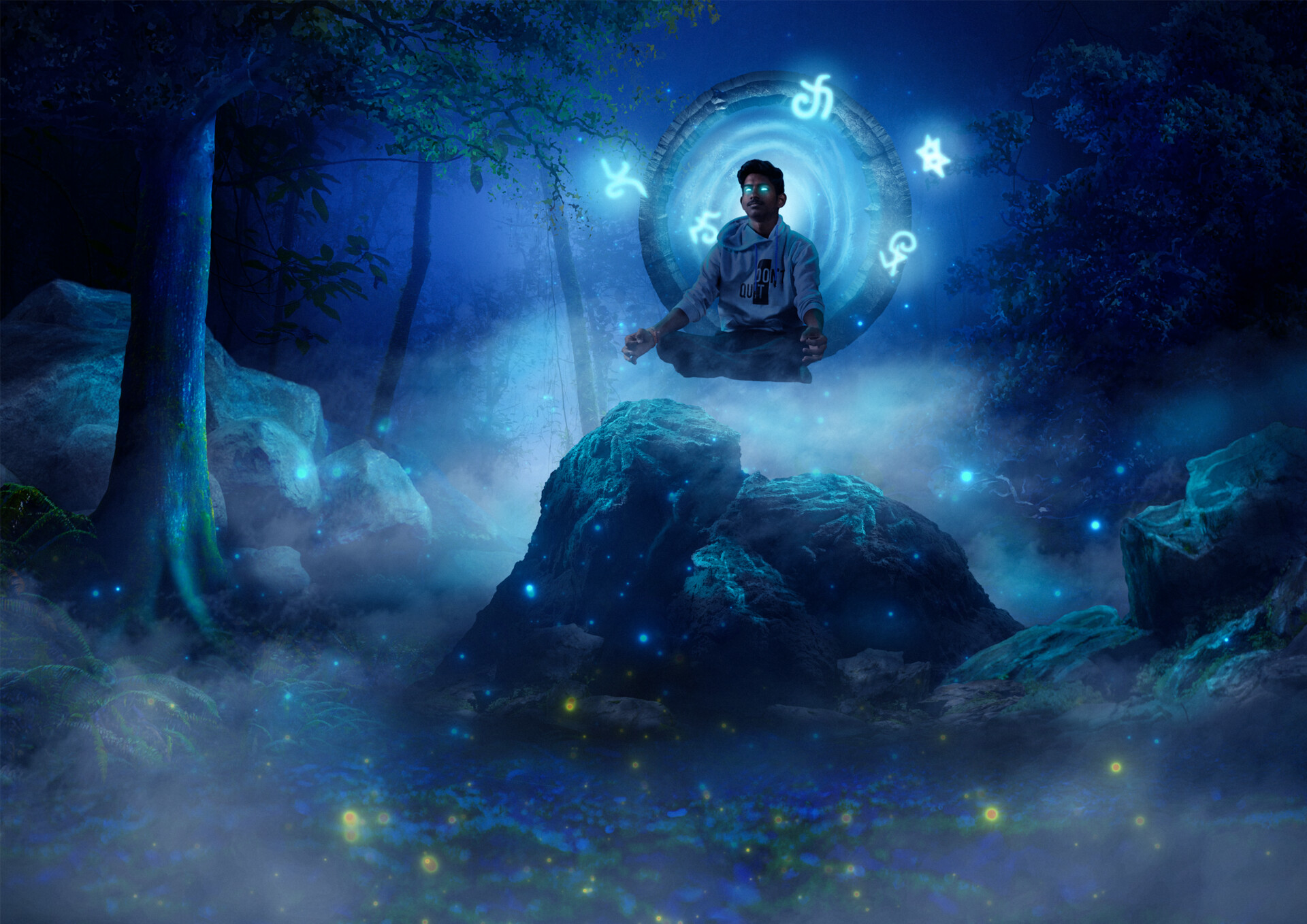 ArtStation - Mystical Man | Forest manipulation