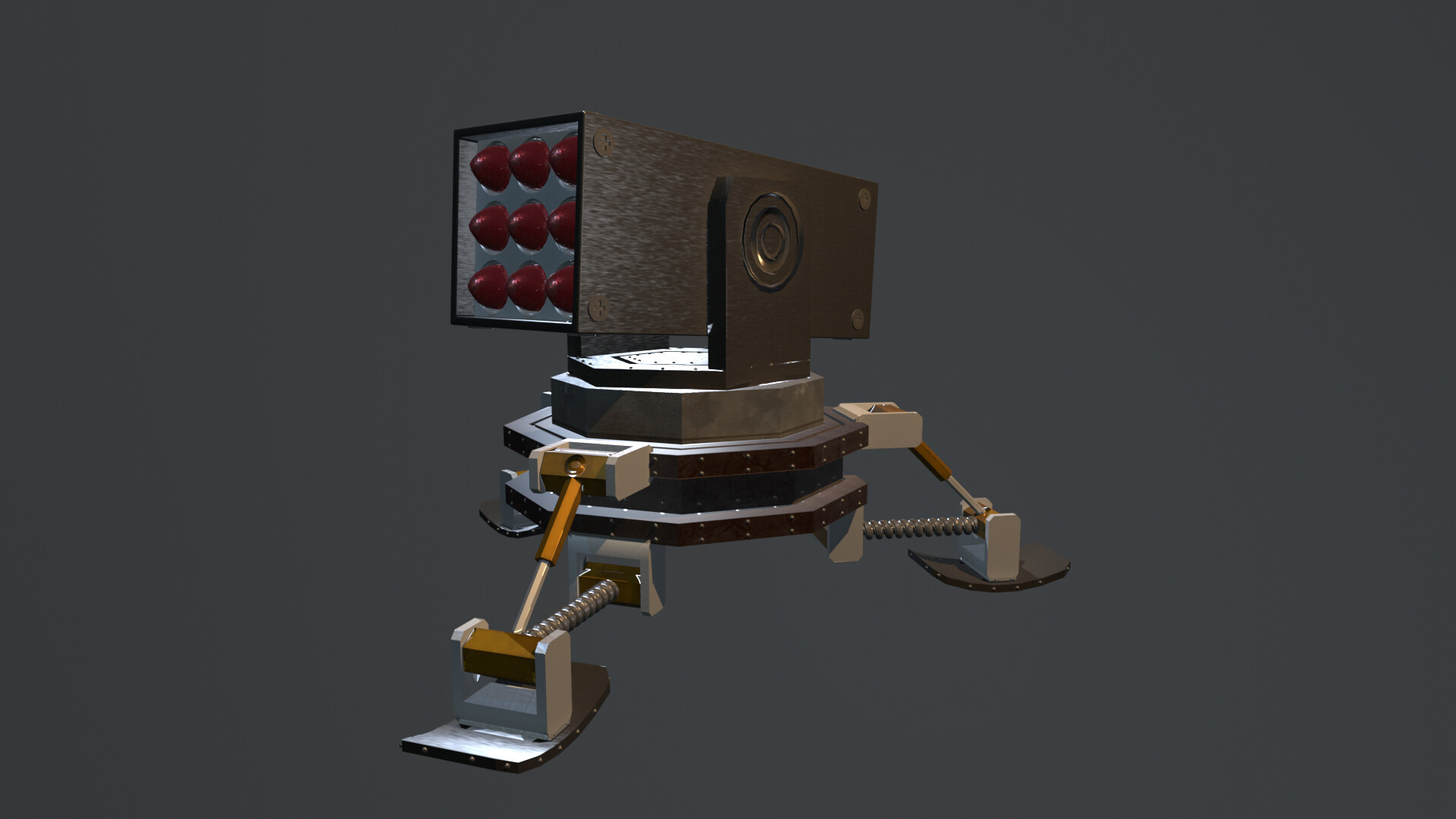 ArtStation - Mobile Turret