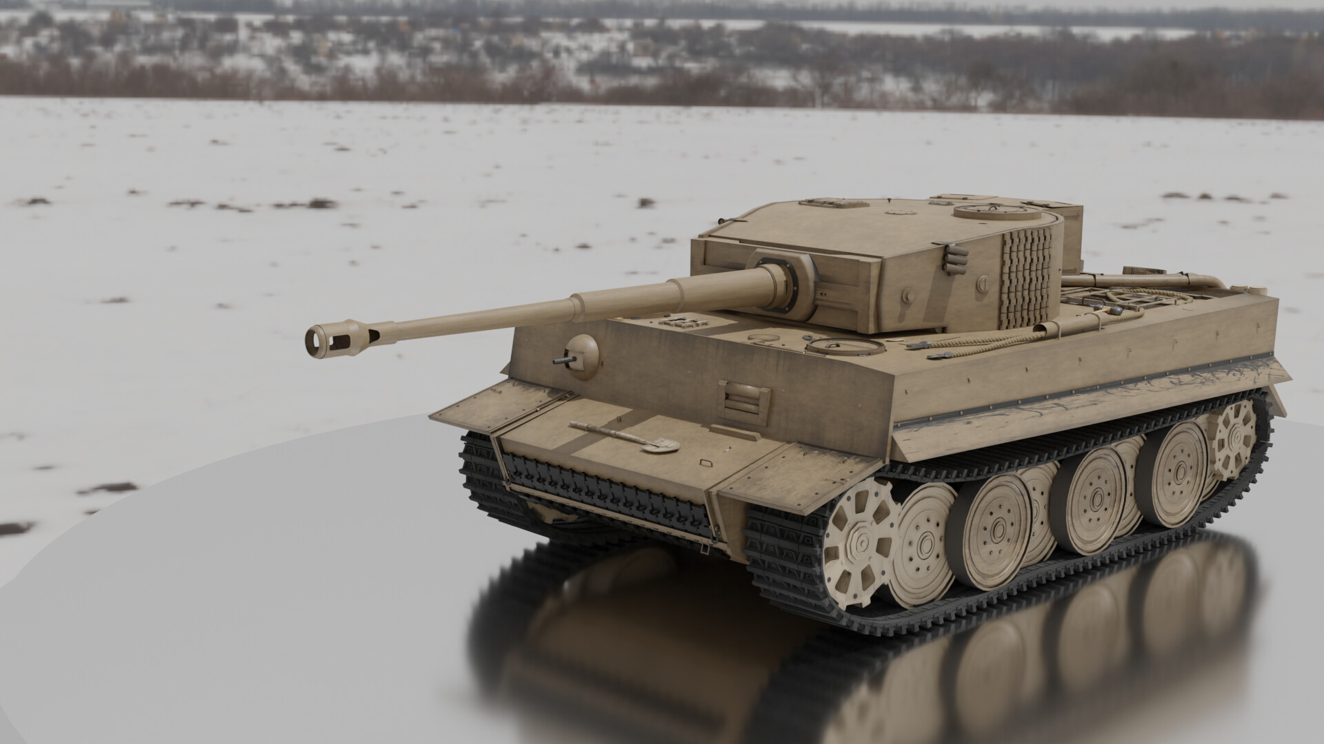 ArtStation - german tank - tiger