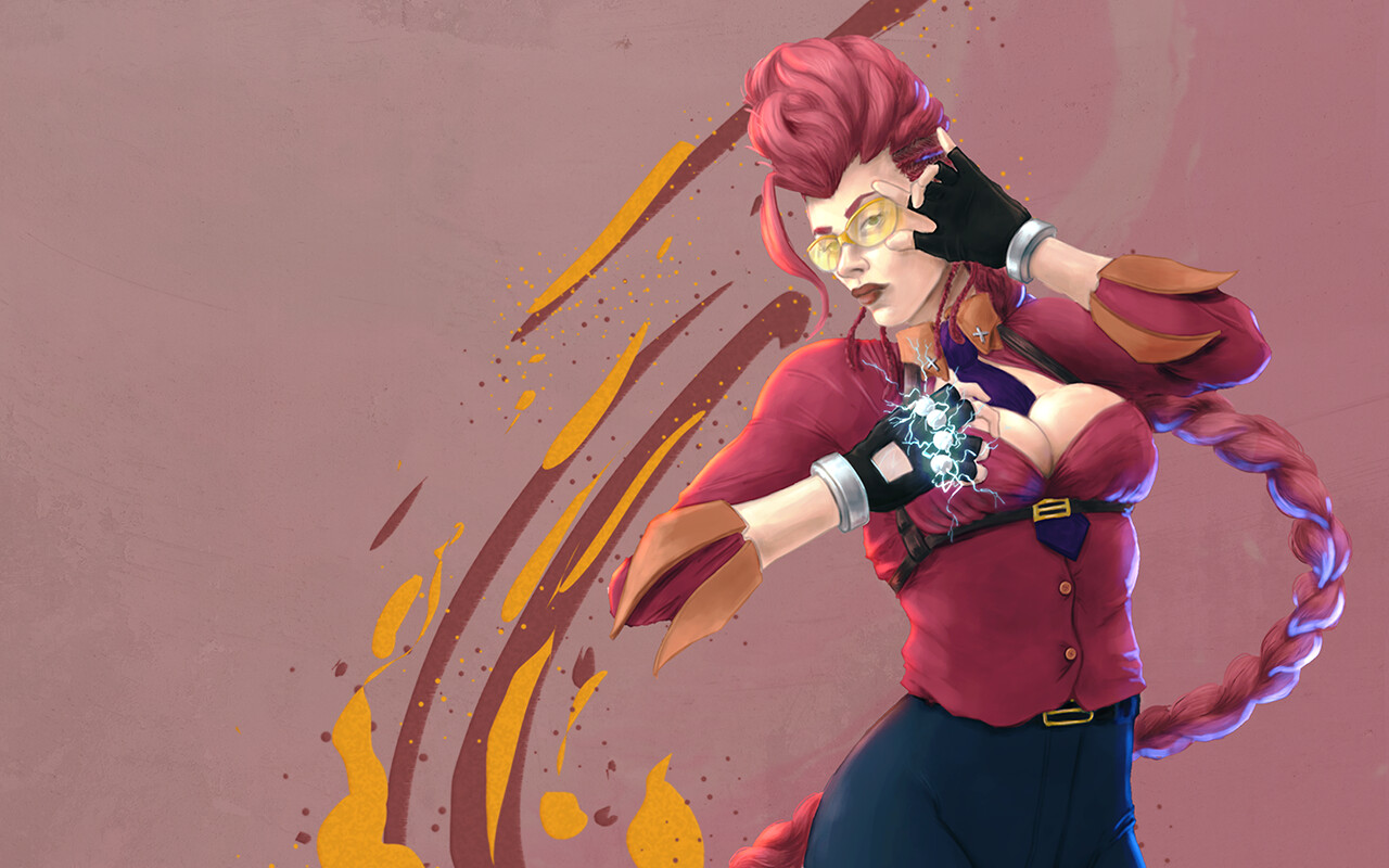 ArtStation - C. Viper Fan Concept for Street Fighter 6