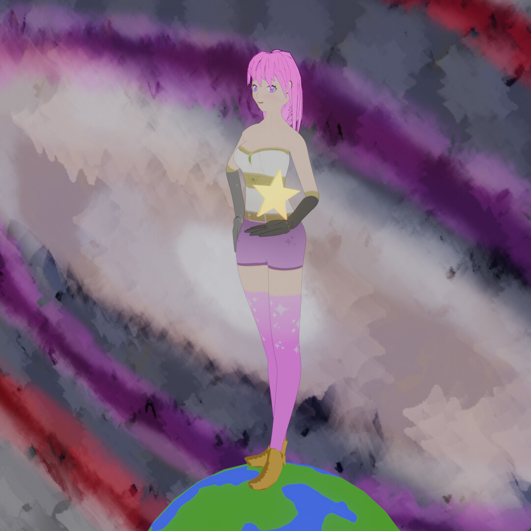 ArtStation - Anime in the stars