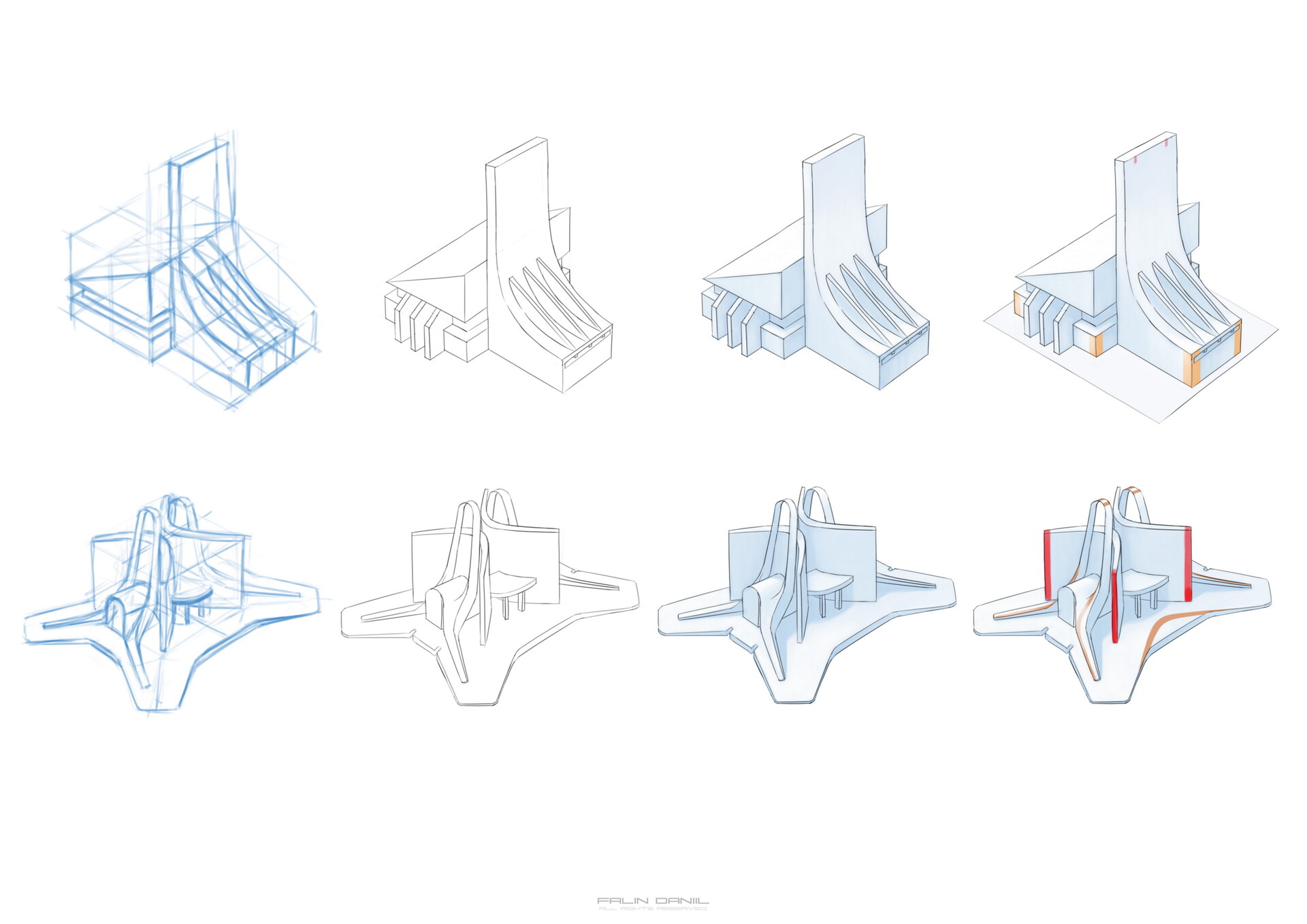 ArtStation - arhcitecture concept / level design