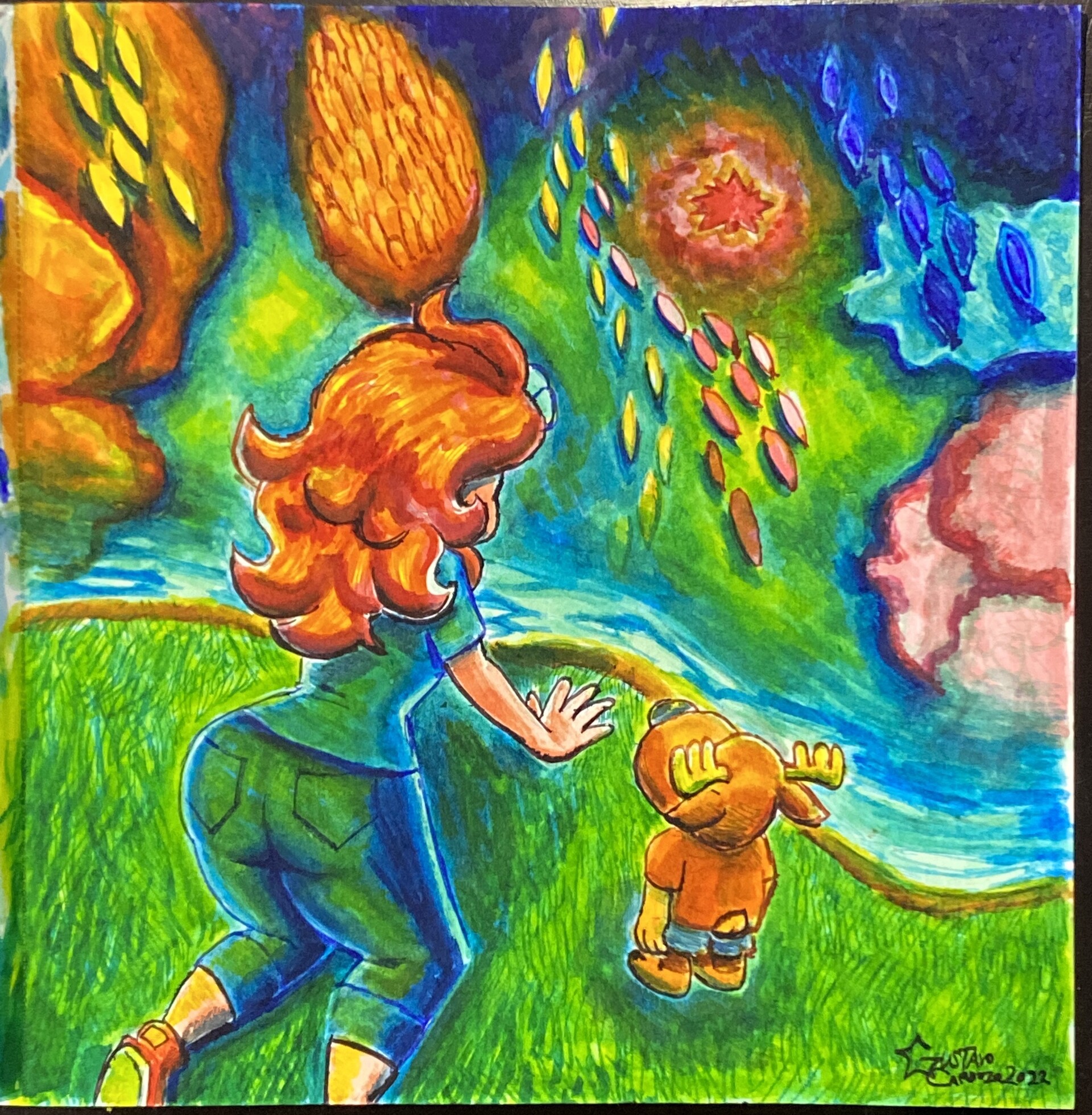 ArtStation - See-through lake