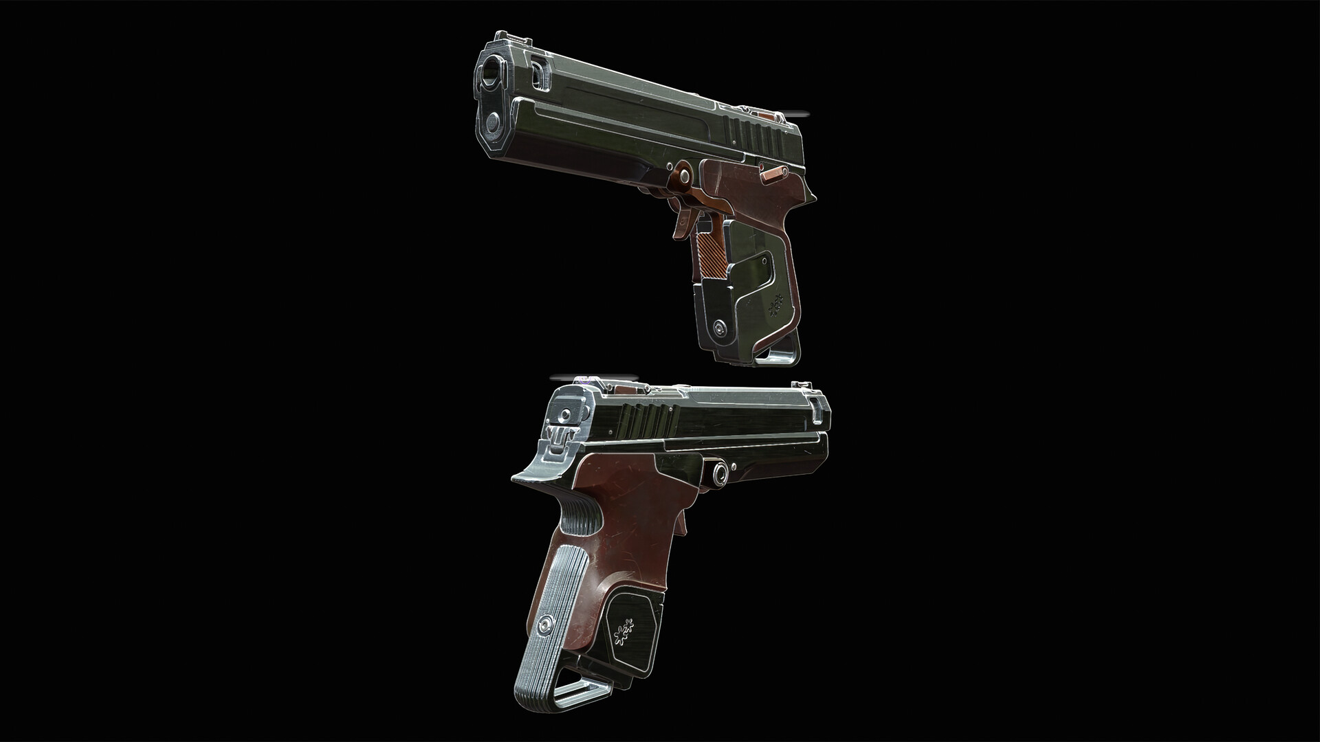 ArtStation - 3D Gun CAD Design