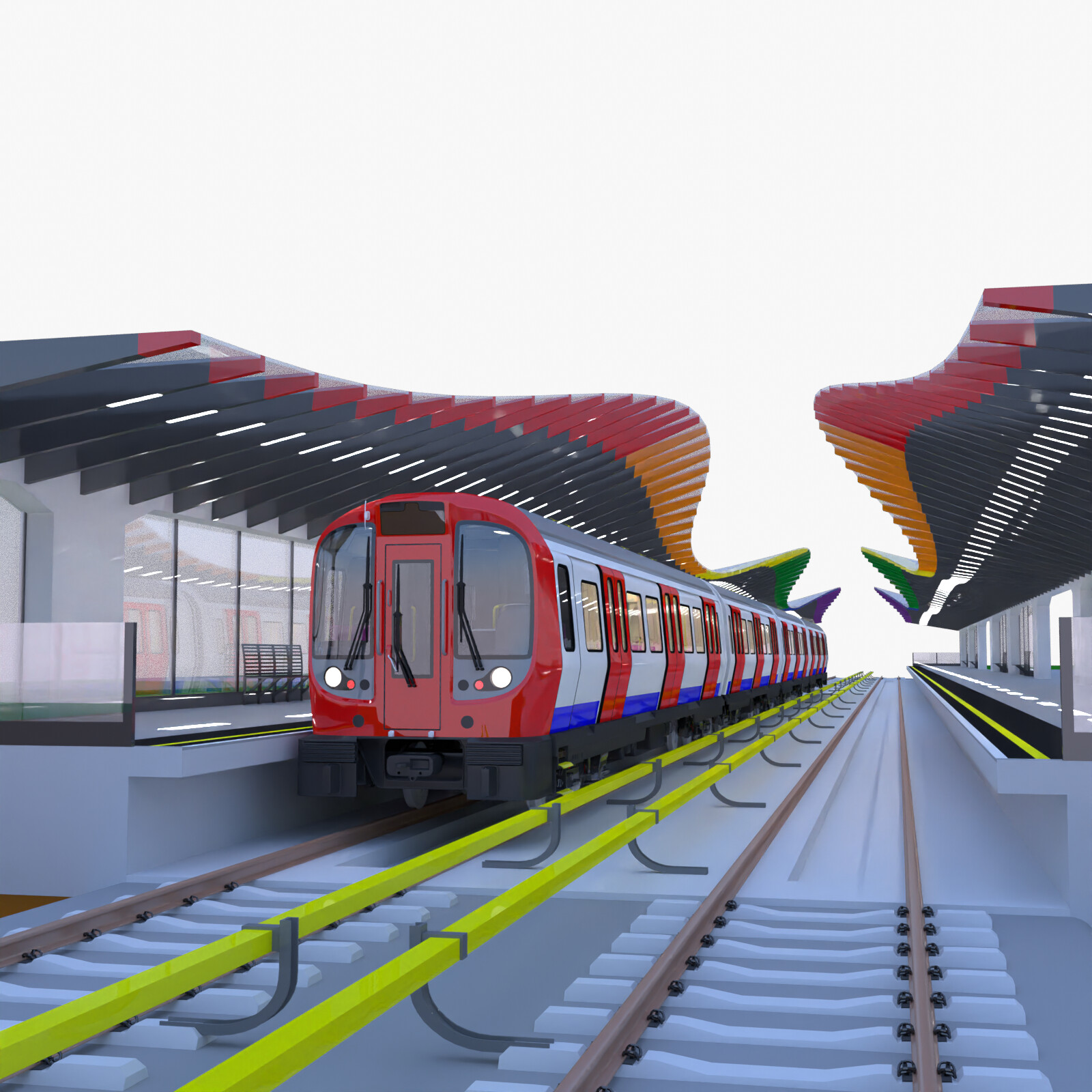 ArtStation - Metro station