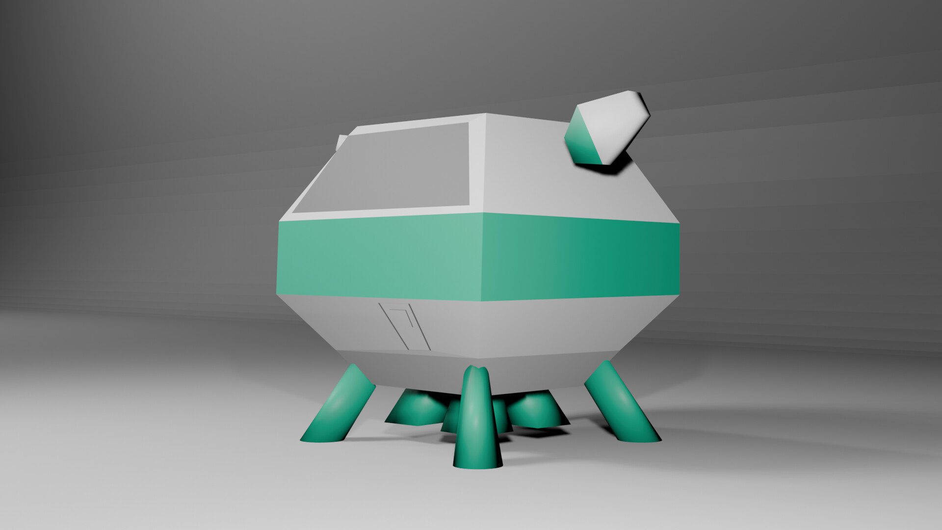 ArtStation - 3D Astronaut Lander