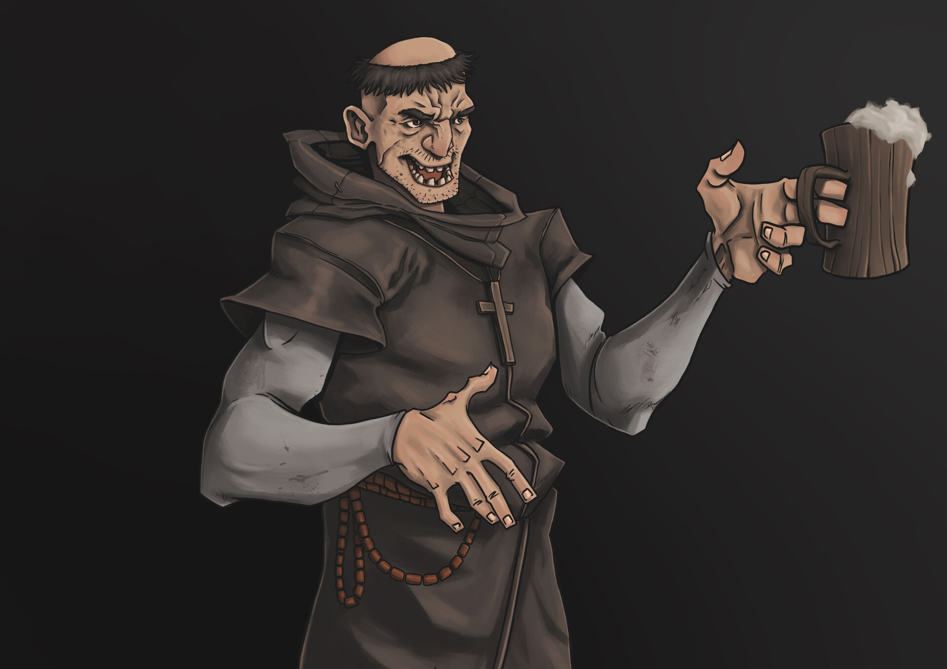 ArtStation - Monk