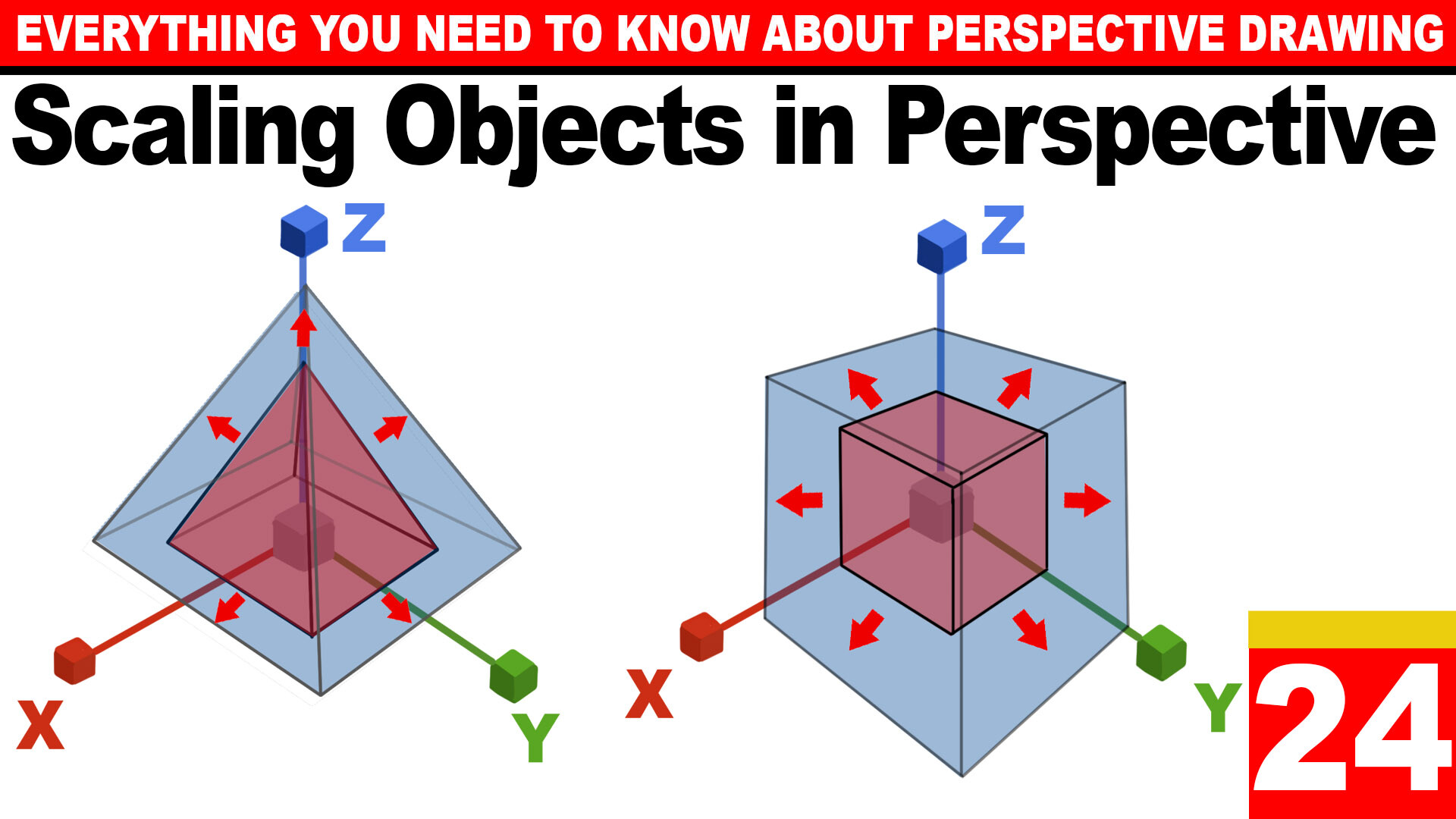 ArtStation - Lesson 24: Scaling Objects in Perspective