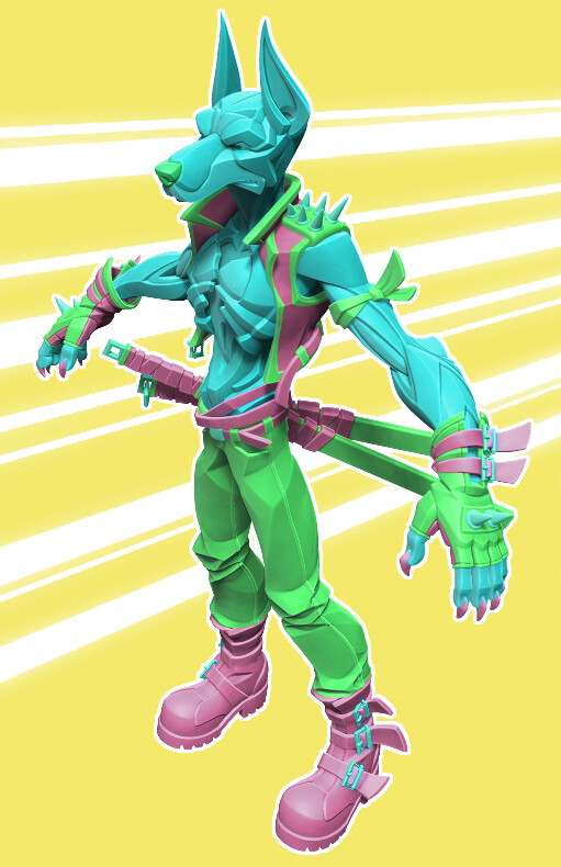 ArtStation - Kronos lowpoly