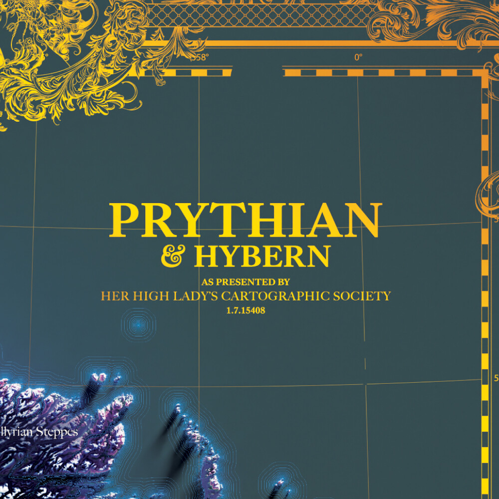 Grant Hansen - 3D Relief Map of Prythian