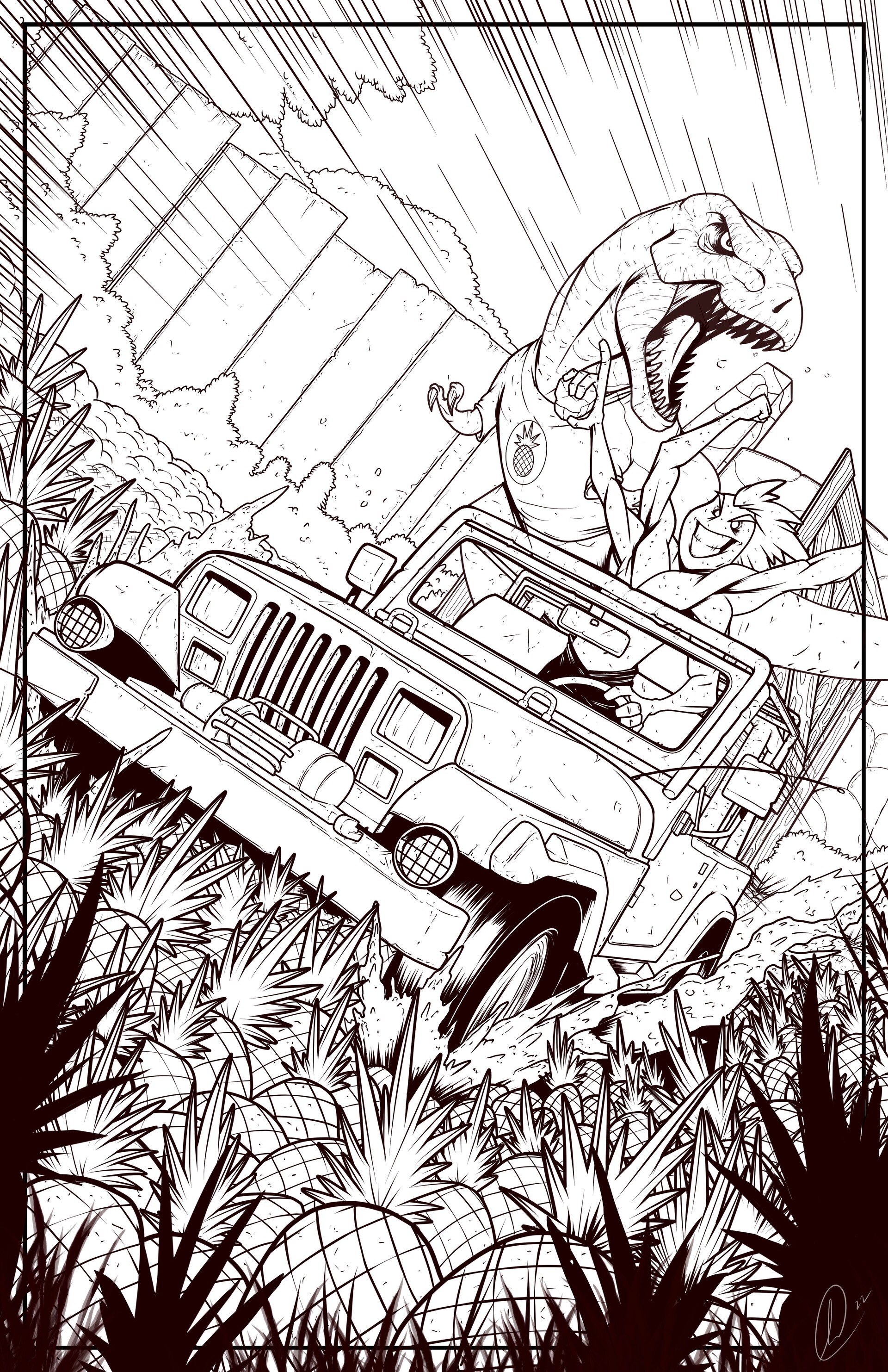 Irlander Illustrations - Pages From DLOD Book 4