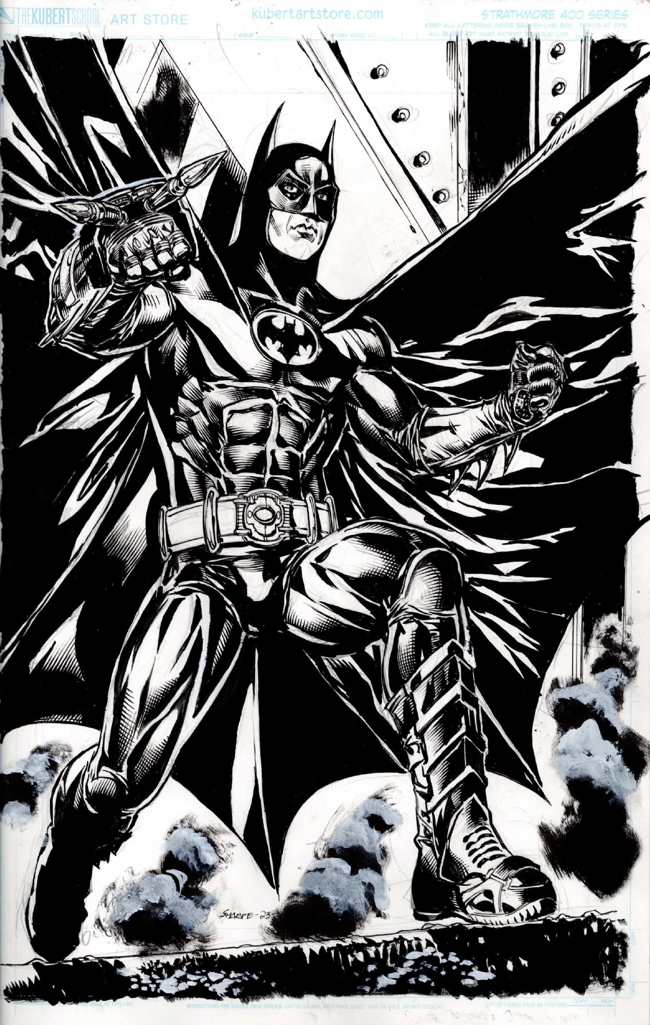 Adriel Dalla Vecchia - Batman 89 COLORS sample
