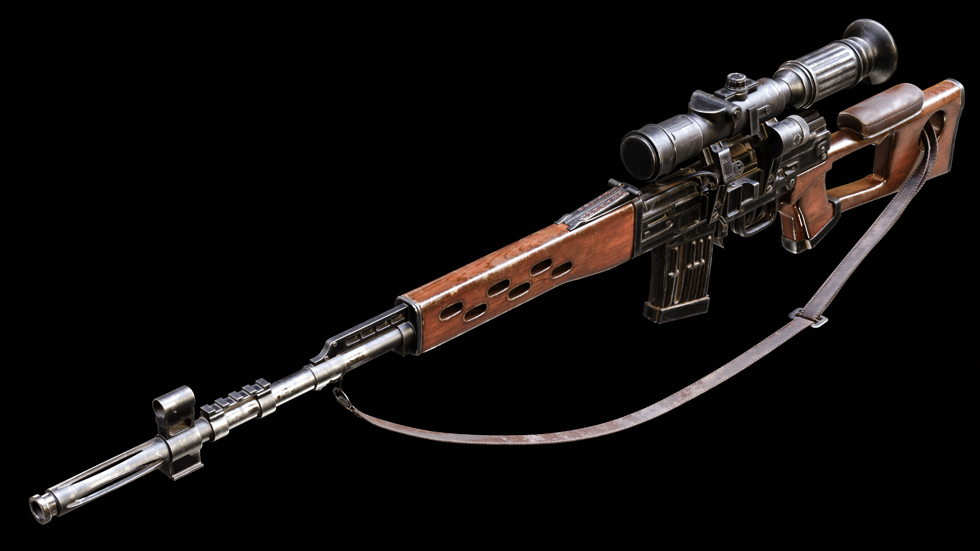 ArtStation - SVD Dragunov sniper
