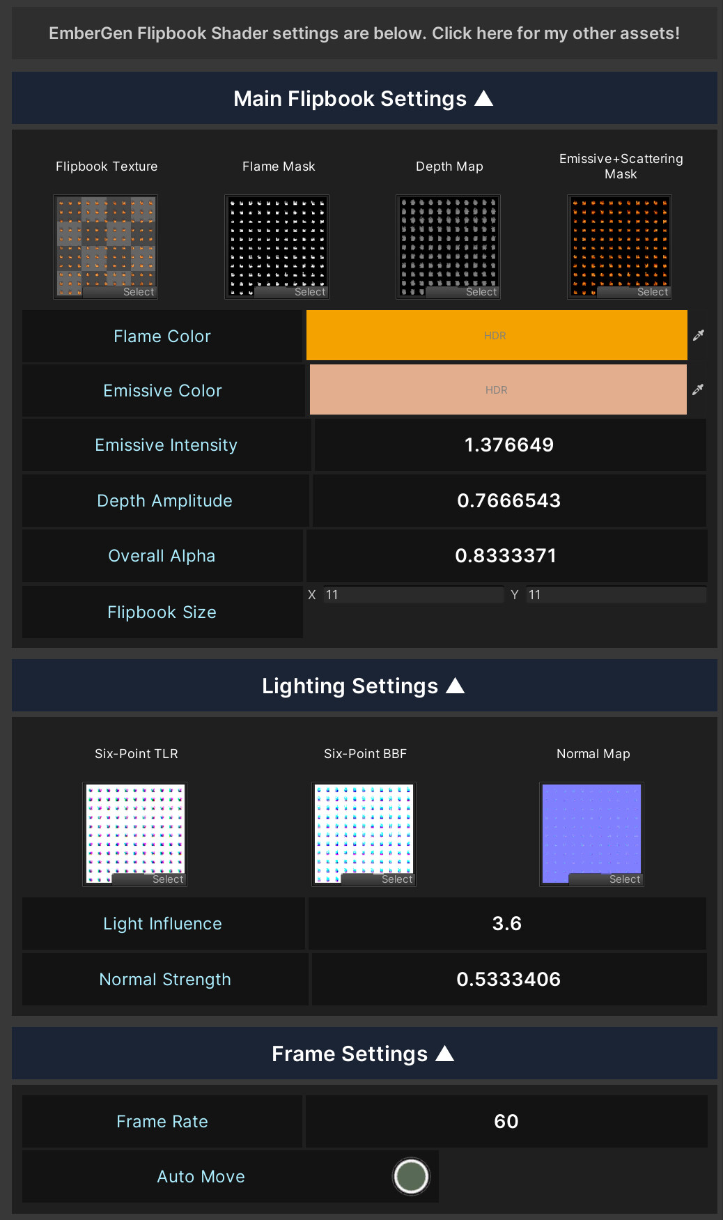 Chao - Flipbook Shader for EmberGen Unity Asset