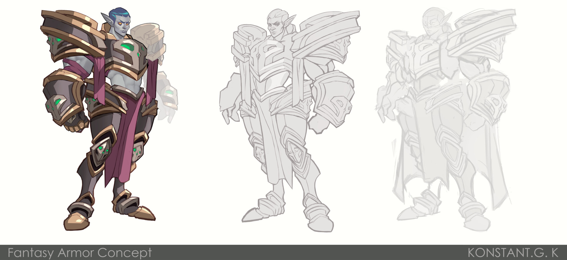 ArtStation - Fantasy Armor