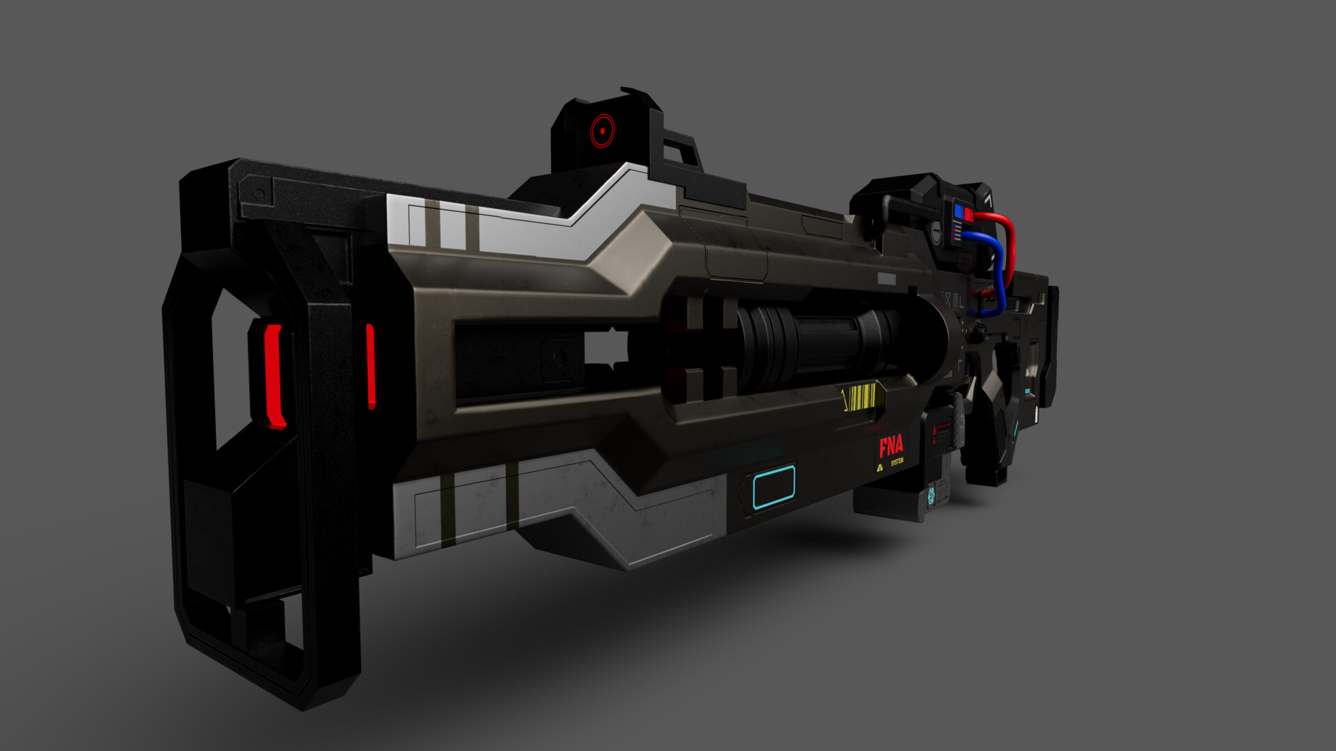 ArtStation - Sci-fi gun