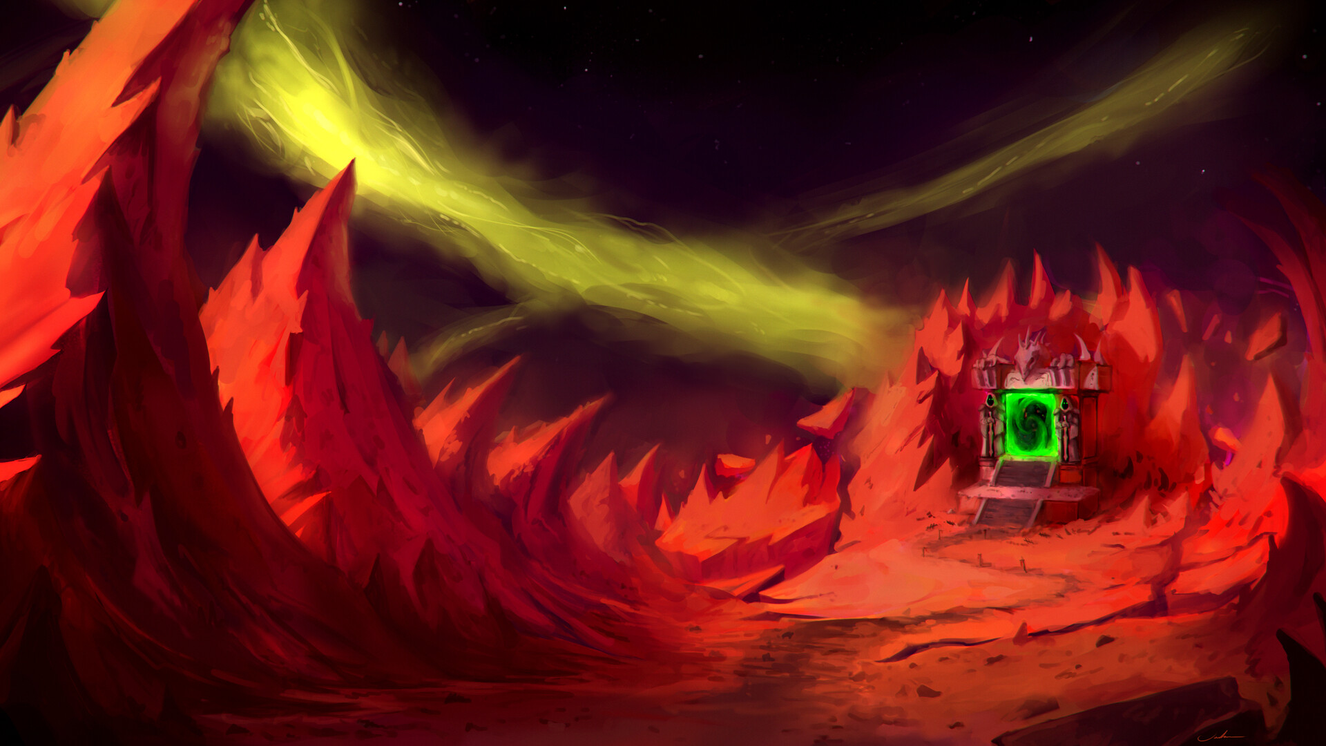 ArtStation - Hellfire Peninsula - Redo