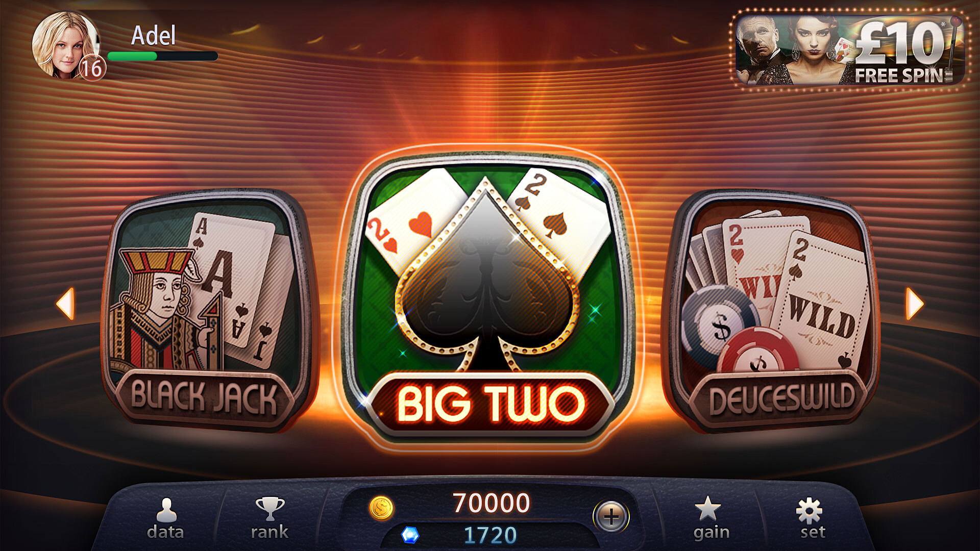 ArtStation - POKERBOSS_UI_design