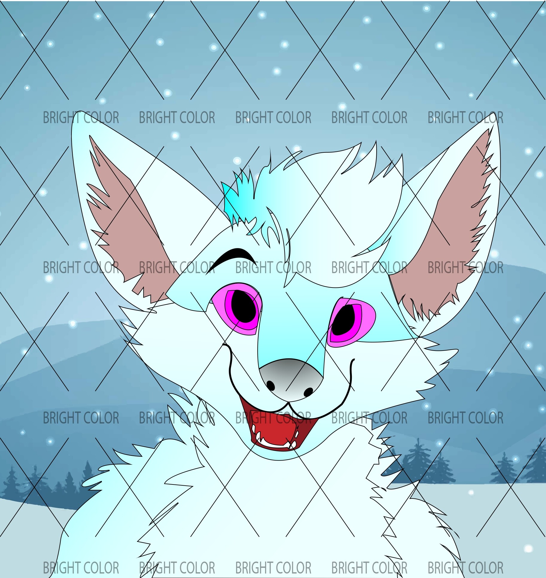 ArtStation - Arctic Fox Half Body :3