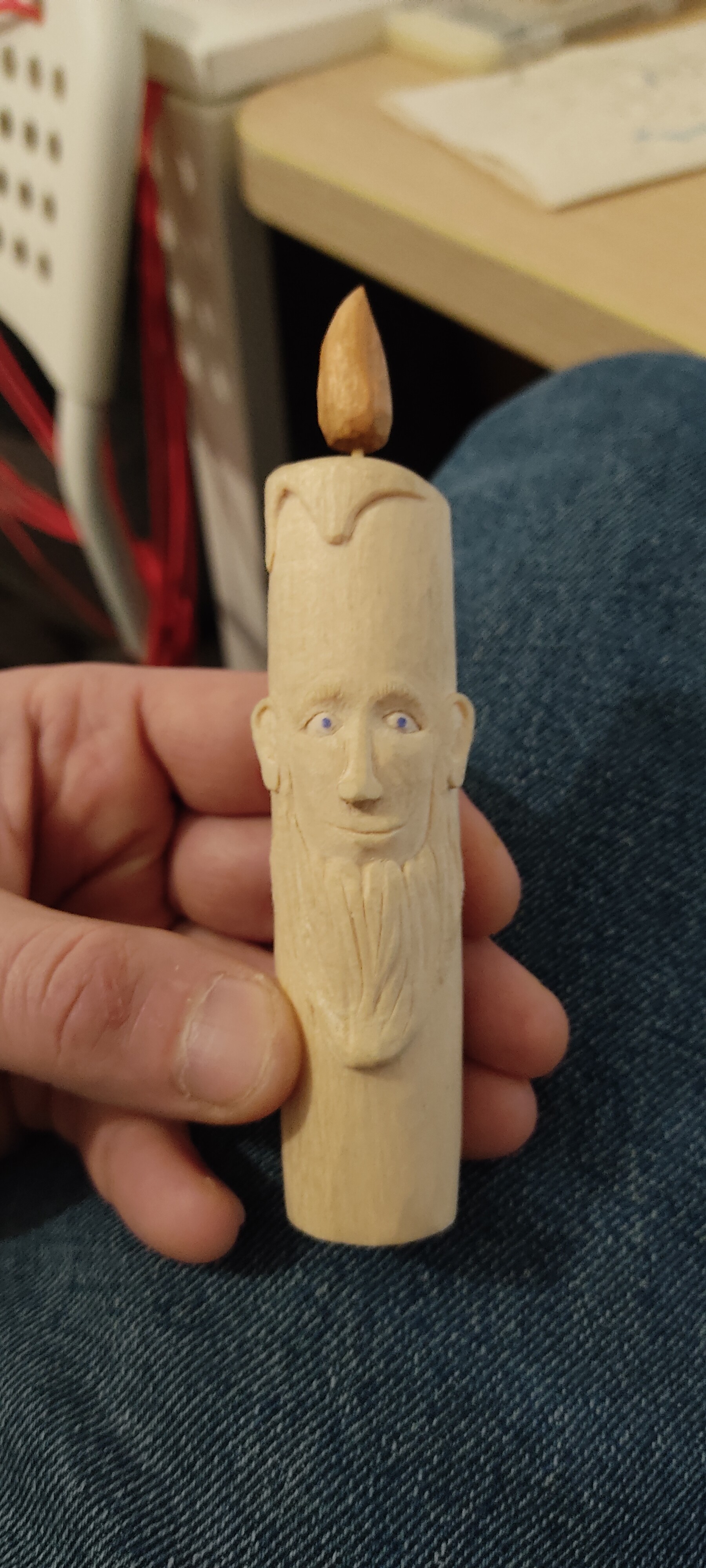 ArtStation - Candleman, basswood - 06/02/2024