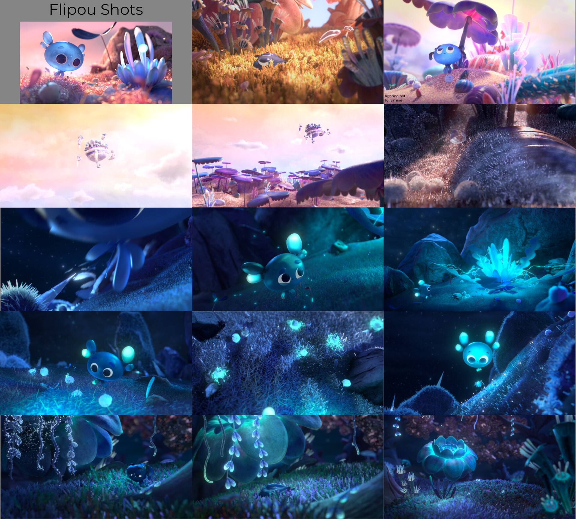 ArtStation - [Flipou] - Graduation Movie - part 4 Shots Lighting and ...