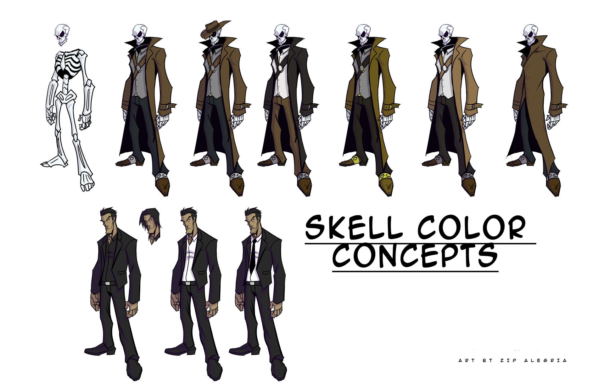 ArtStation - Skell E Bones World Building