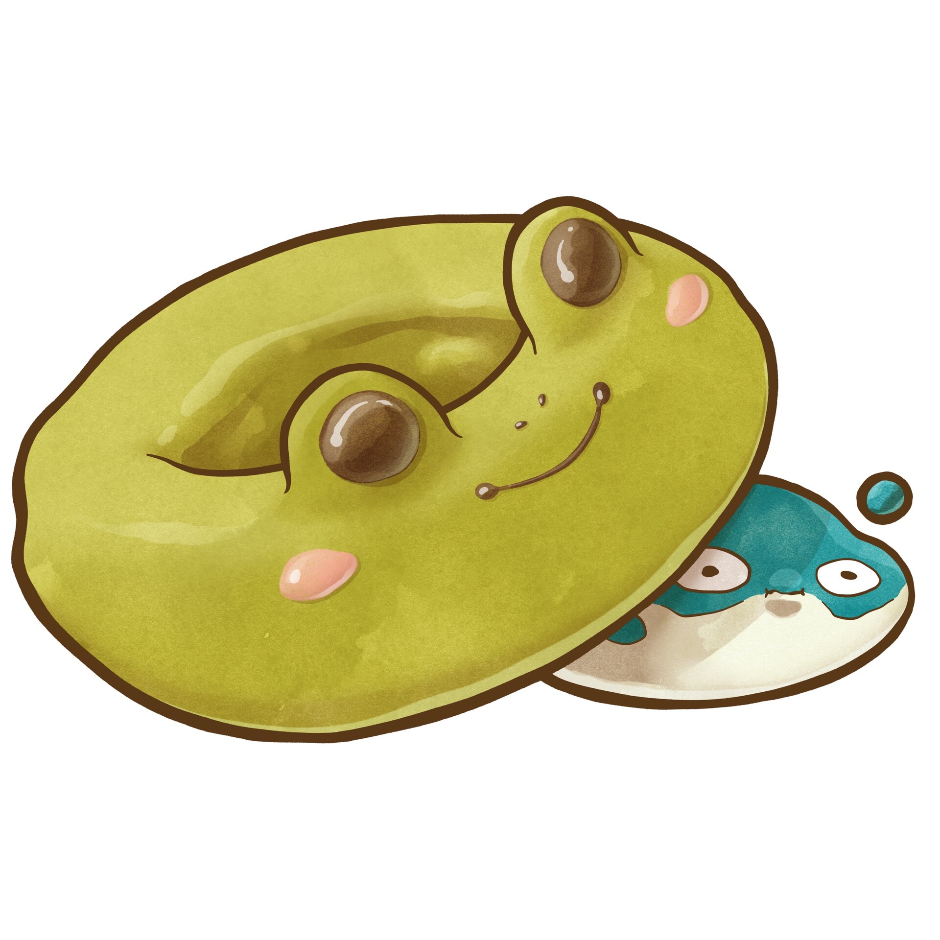 ArtStation - Fugucream Frog Donut