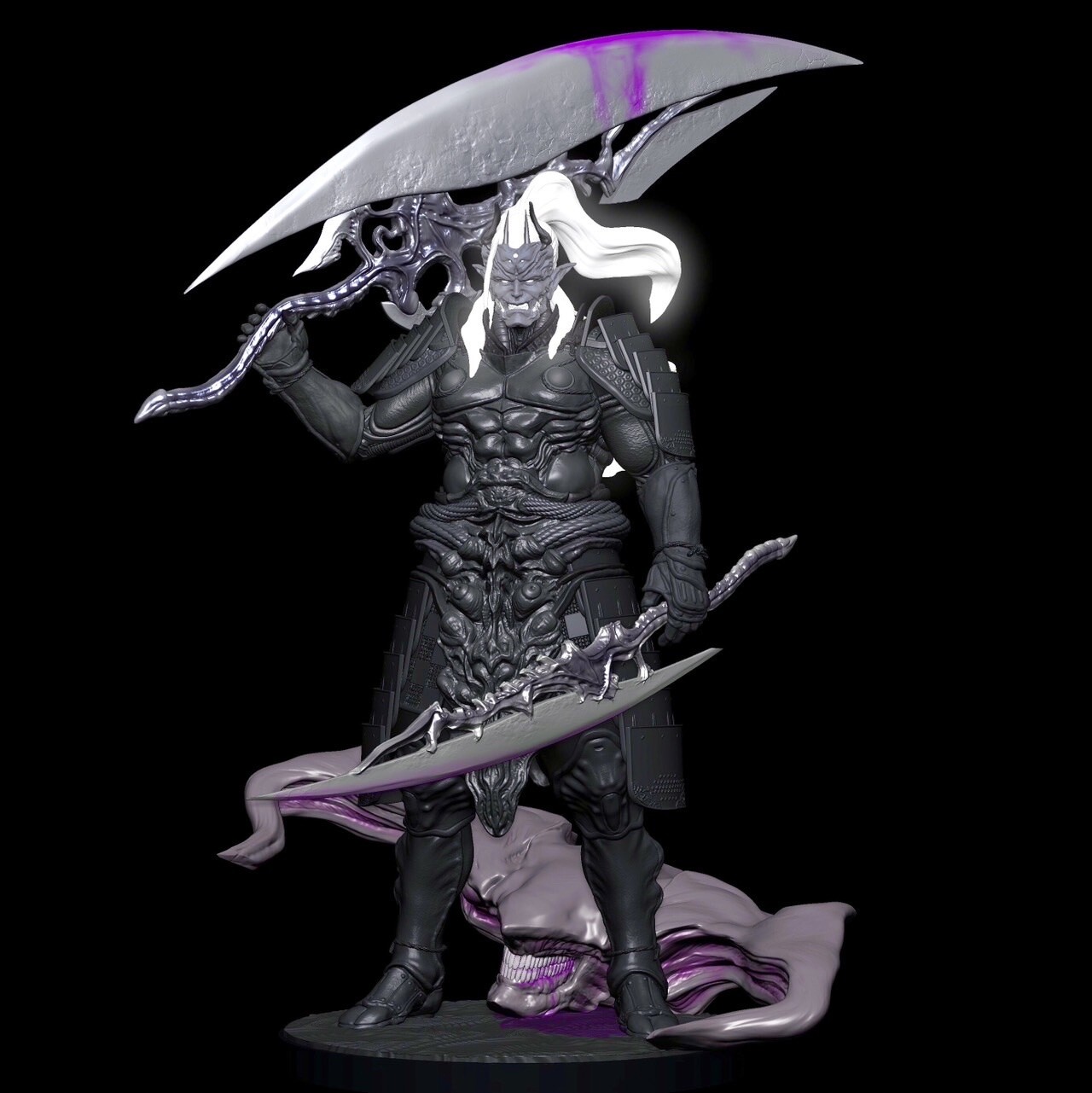 ArtStation - The one who avenges the abyss -Oni-