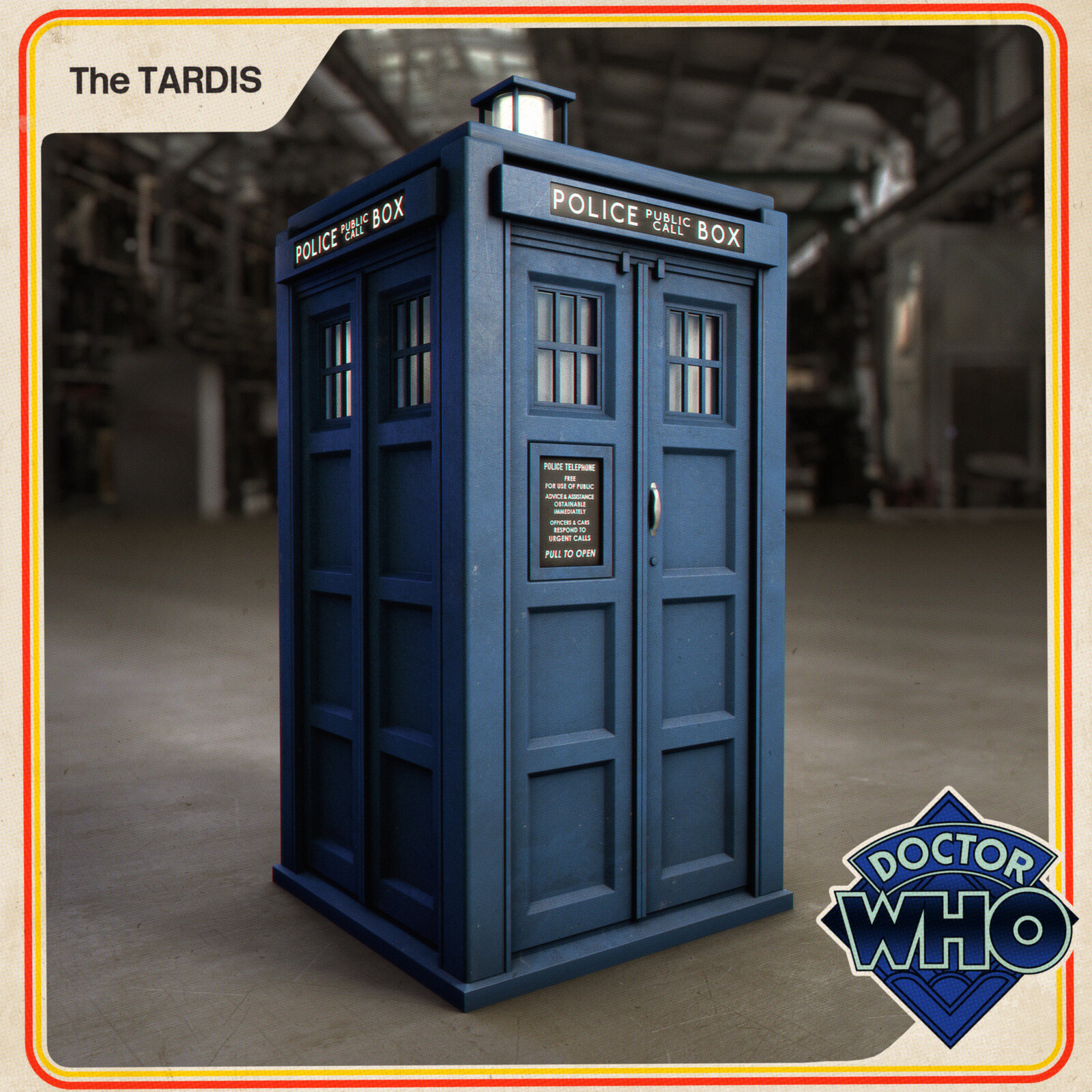 Paul Muller - TARDIS - 3D artwork