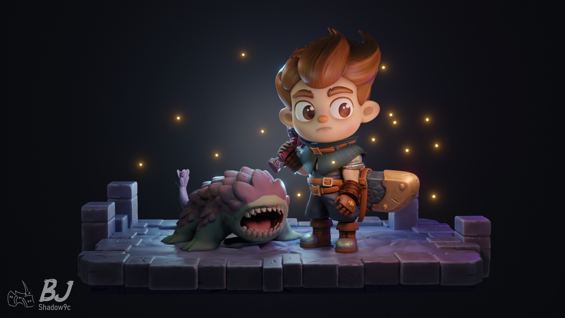 ArtStation - Resultado alumno Bryan Cachipuendo