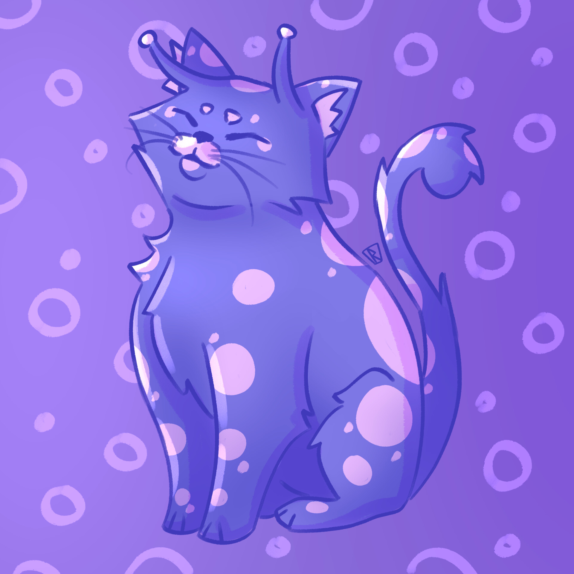 ArtStation - Alien Cat