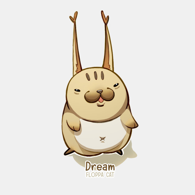ArtStation - Floppa cat