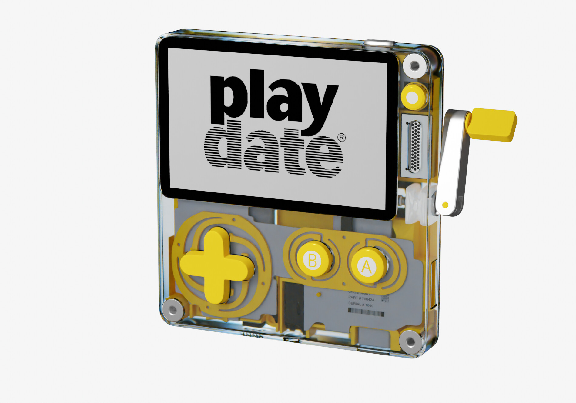 ArtStation - Glass case for Playdate