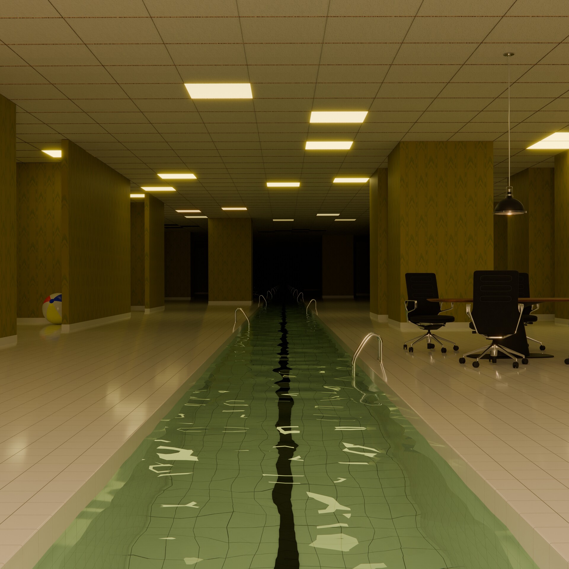 ArtStation - Blender Pool 191: Backroom Office 1