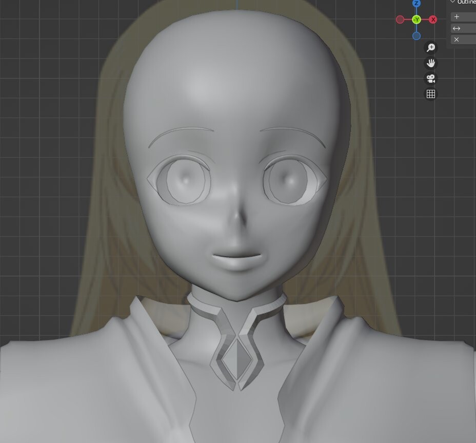 ArtStation - Collete Base model clothes base body 5