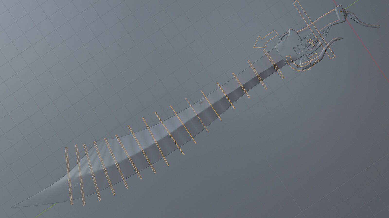 Ferrum3d - Sci-Fi Extendable Dao Sword