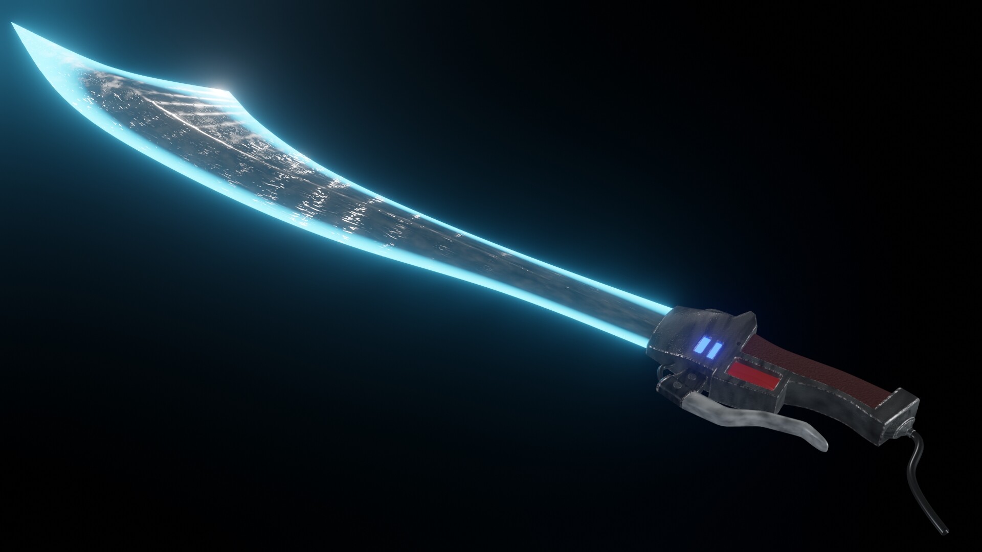 ArtStation - Sci-Fi Extendable Dao Sword