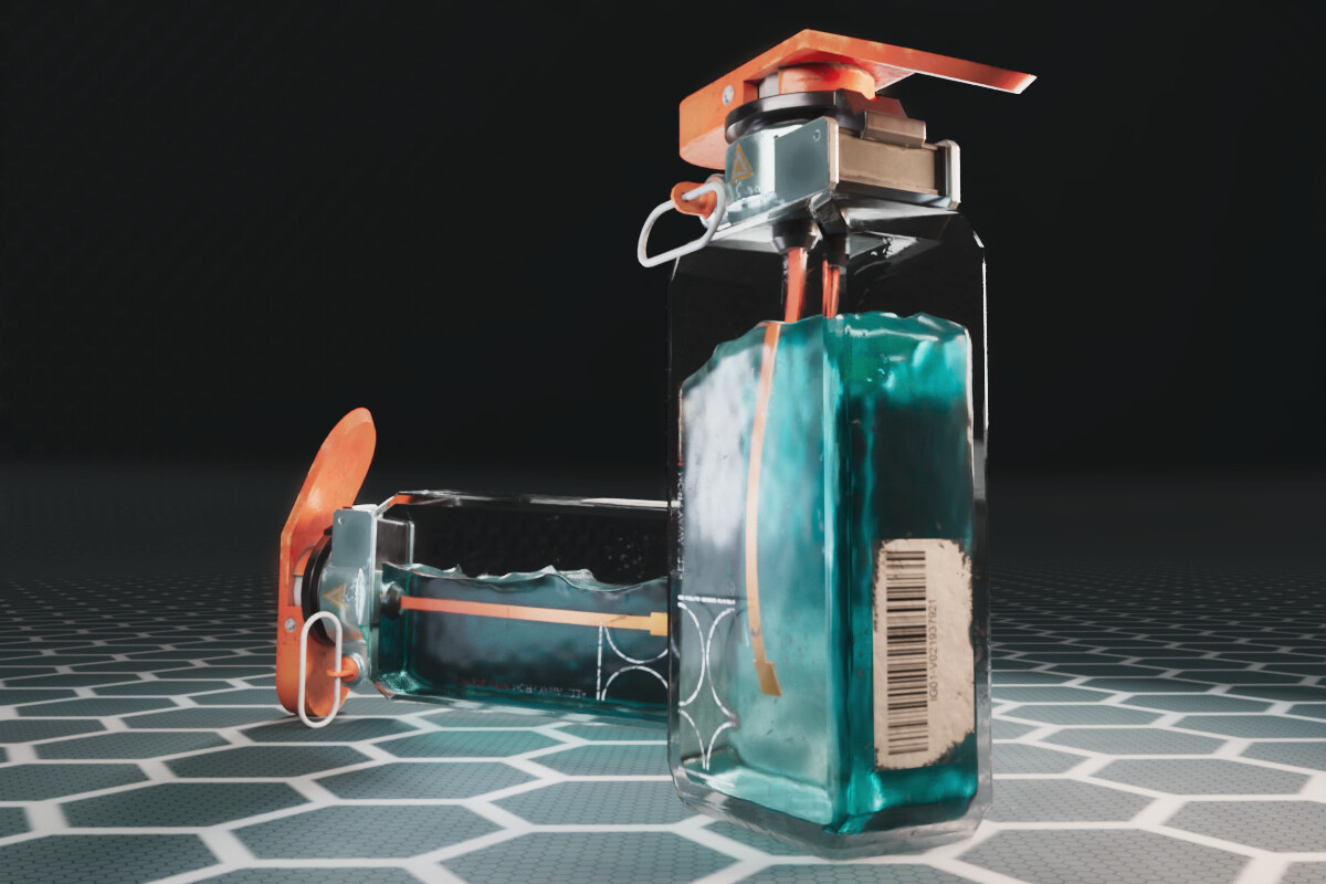 ArtStation - Incendiary grenade