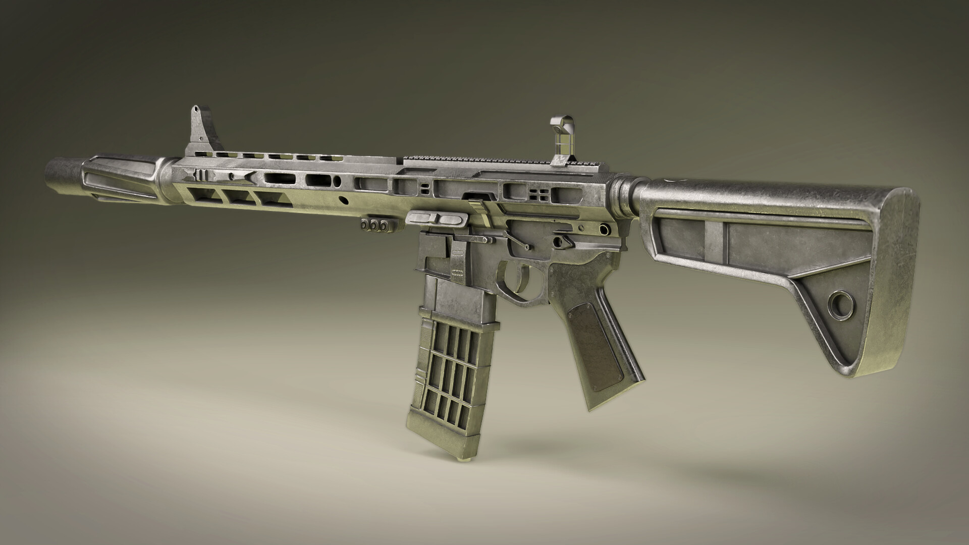 ArtStation - AR-15 SLR - Call of Duty: Black Ops Cold War