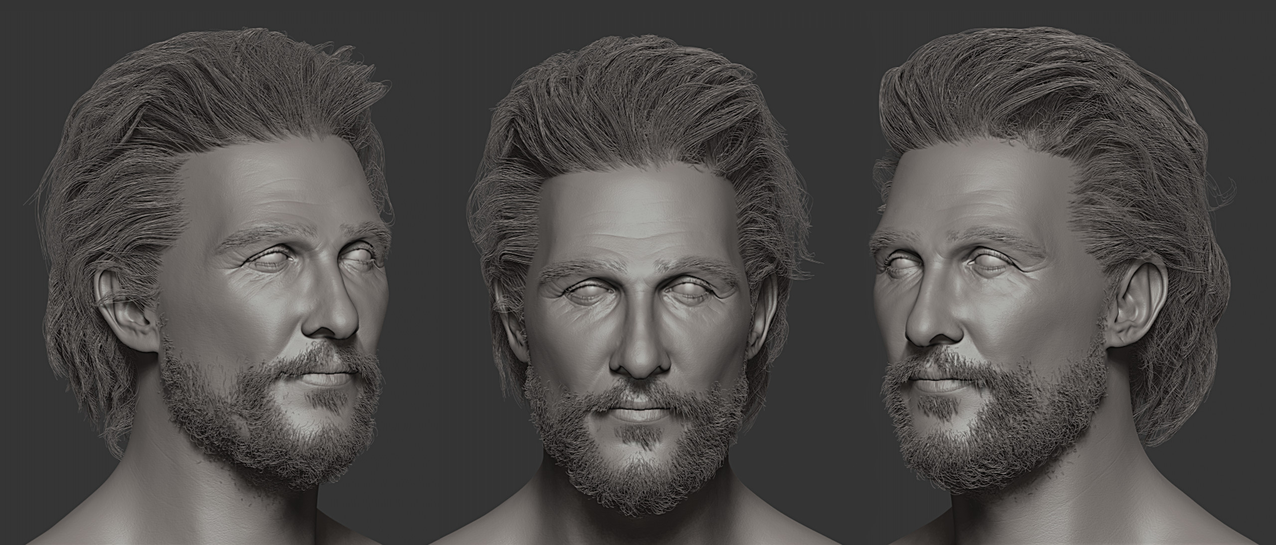 Anton Bobkov - Matthew McConaughey - Digital portrait