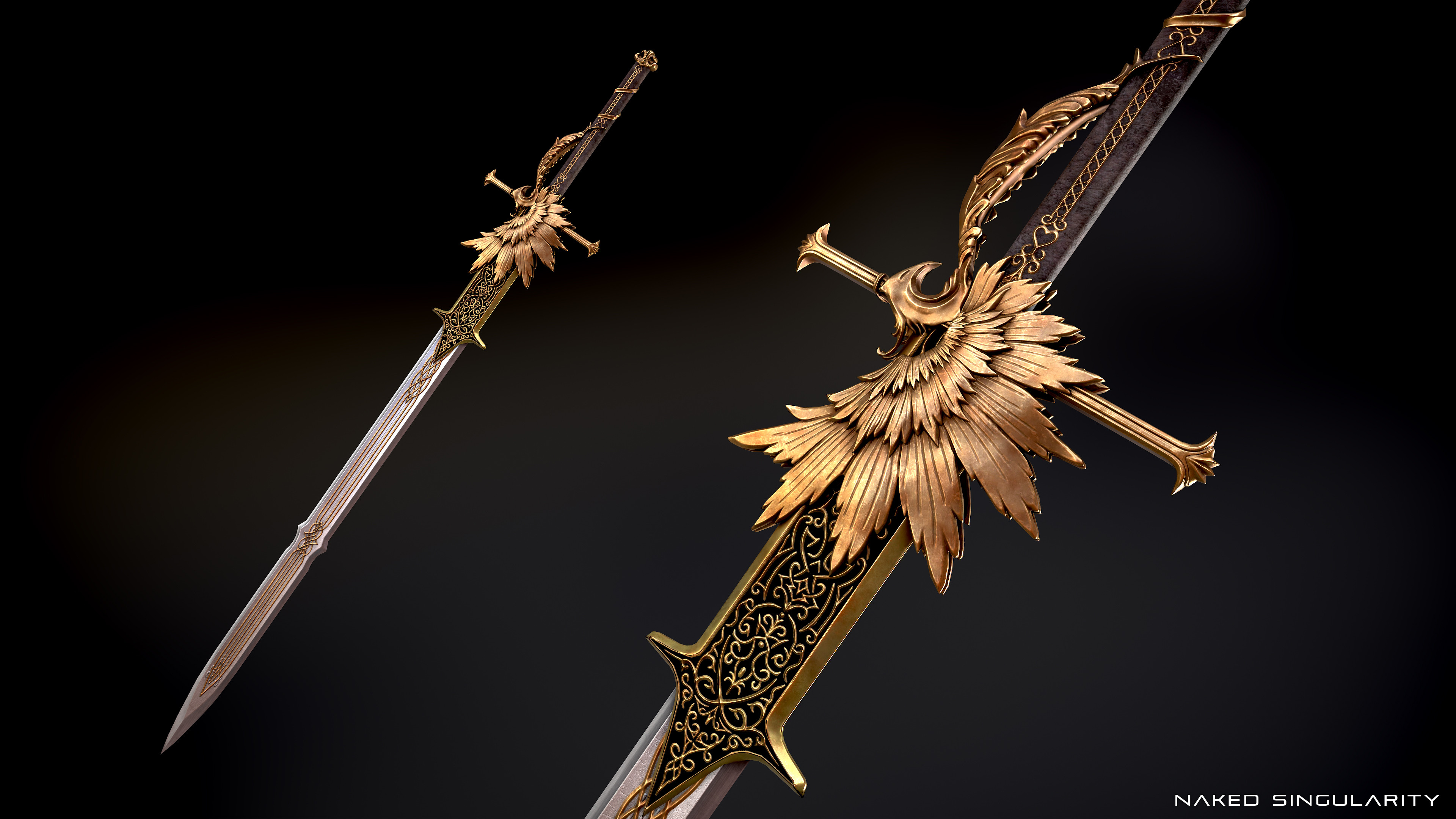 Naked Singularity Studio - Dark Fantasy Greatswords - Unreal Engine