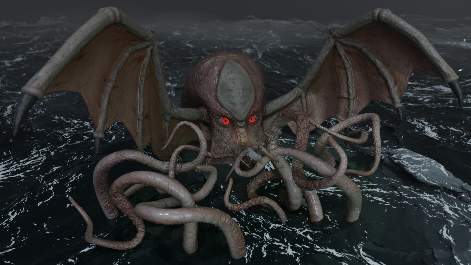 ArtStation - Cthulhu, the Feared