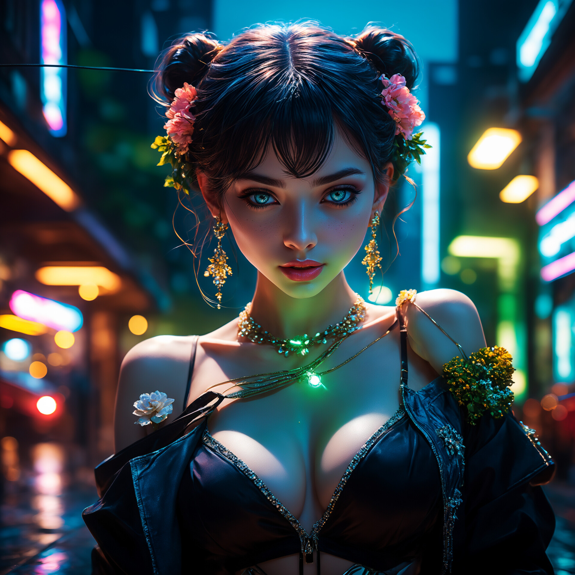 ArtStation - The power of technology and the tenderness of nature (prt 10)