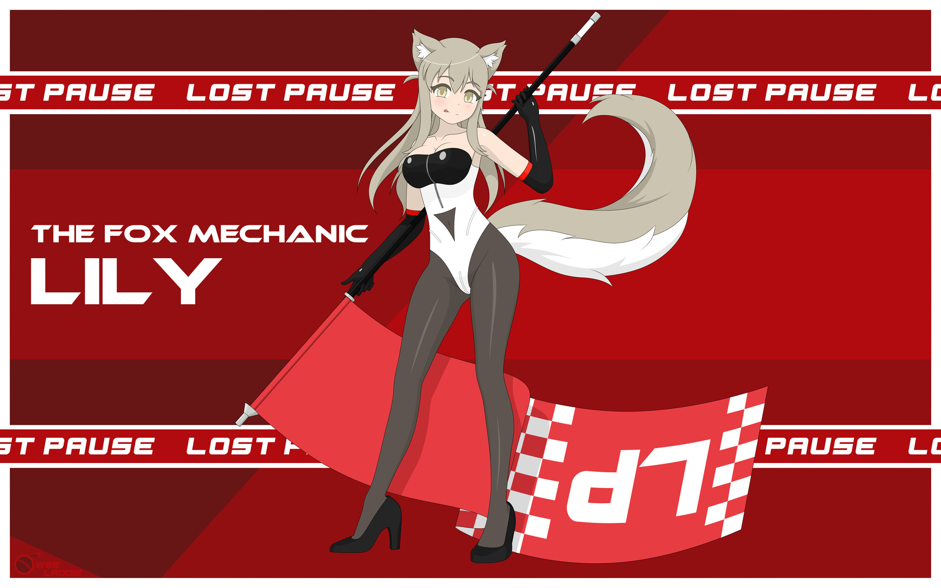 ArtStation - Lily the Fox Race Queen