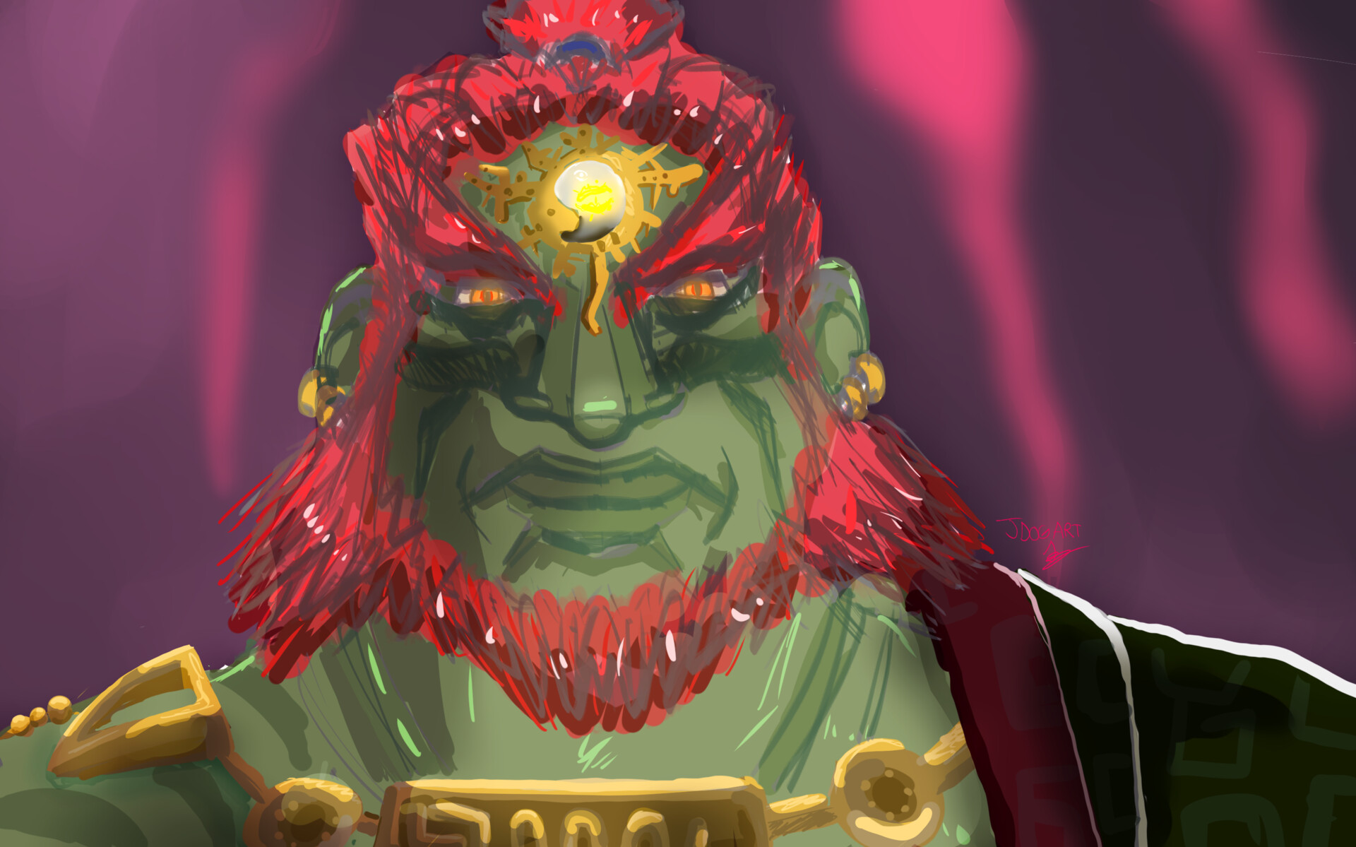 Ganondorf Face Tears Of The Kingdom