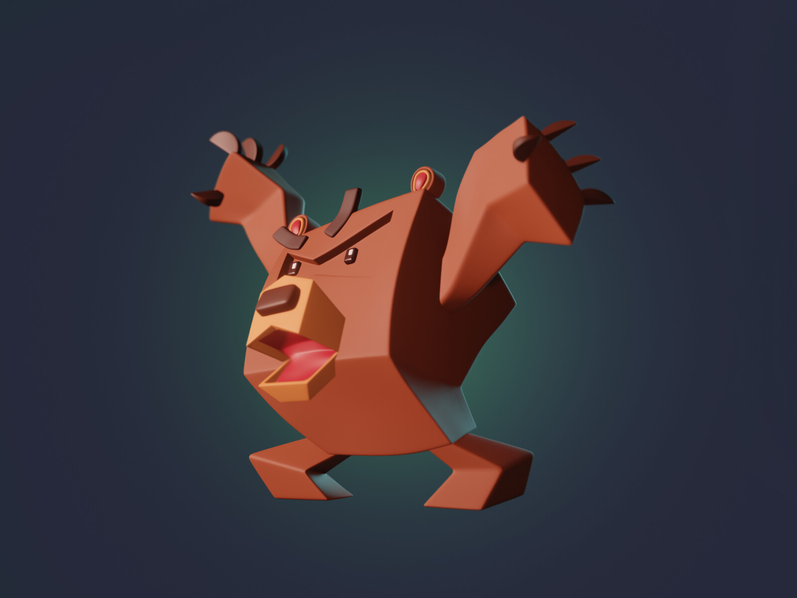 ArtStation - Angry? Bear