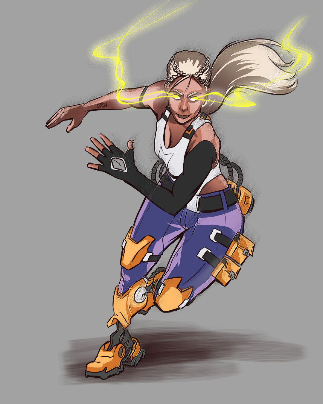 ArtStation - speed girl