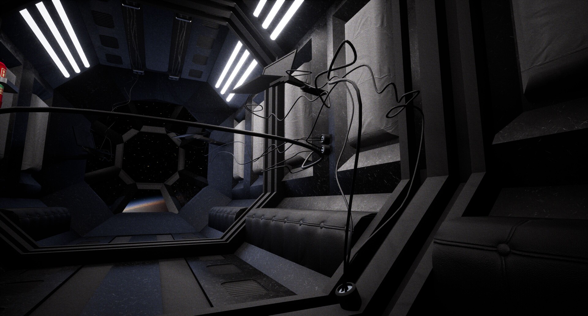 ArtStation - Space Station Interior - Unreal Engine 5