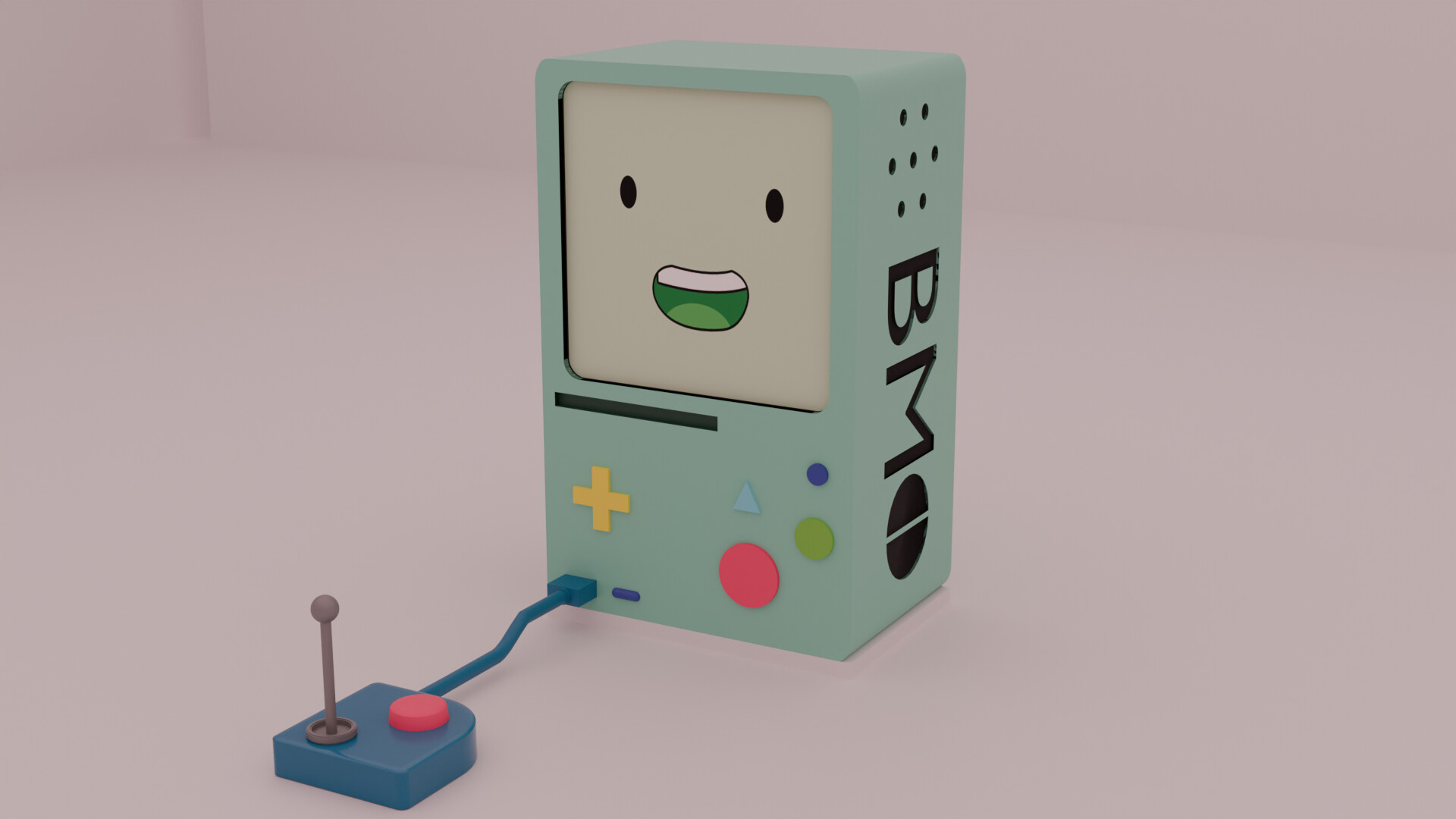 ArtStation - BMO from Adventure Time