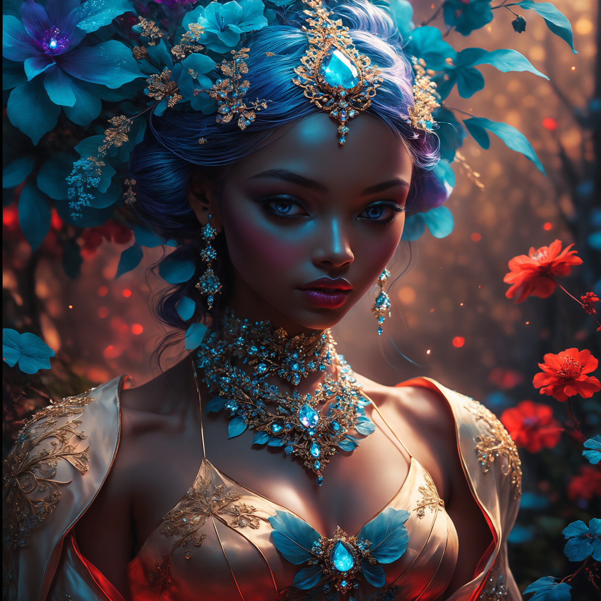 ArtStation - The power of technology and the tenderness of nature (prt 18)